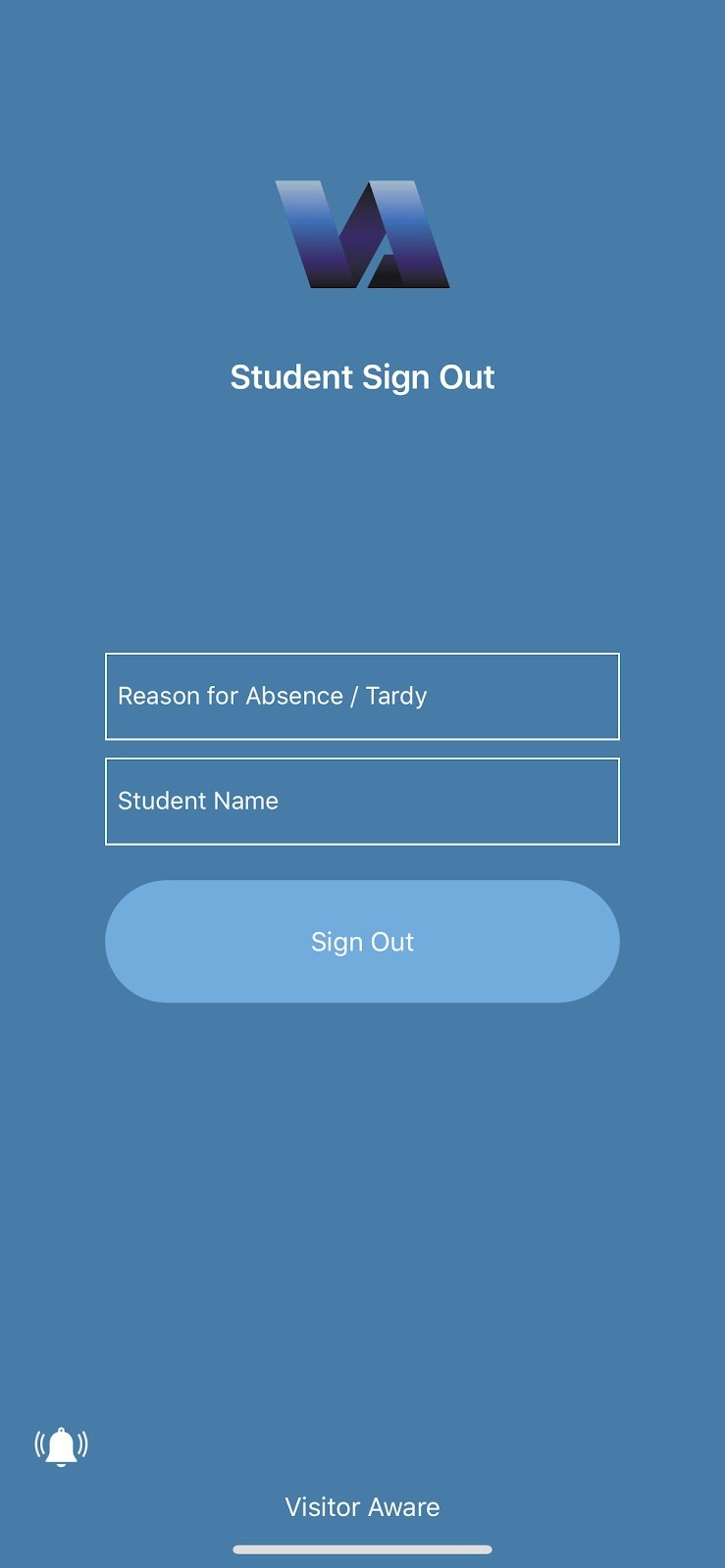 Sign Students Out and In Using the Application